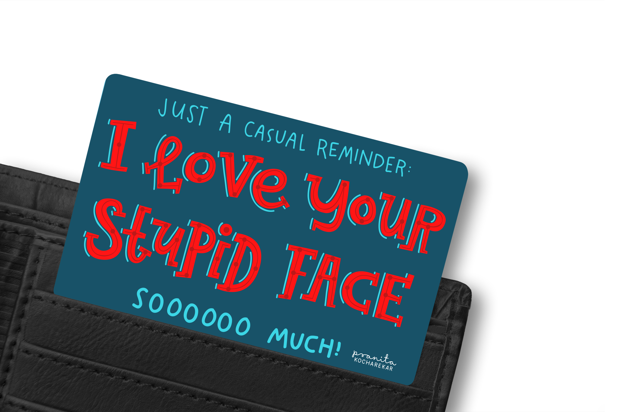 Sweet Reminders Wallet Cards | Customized Valentine's Day Gifts for Him ...